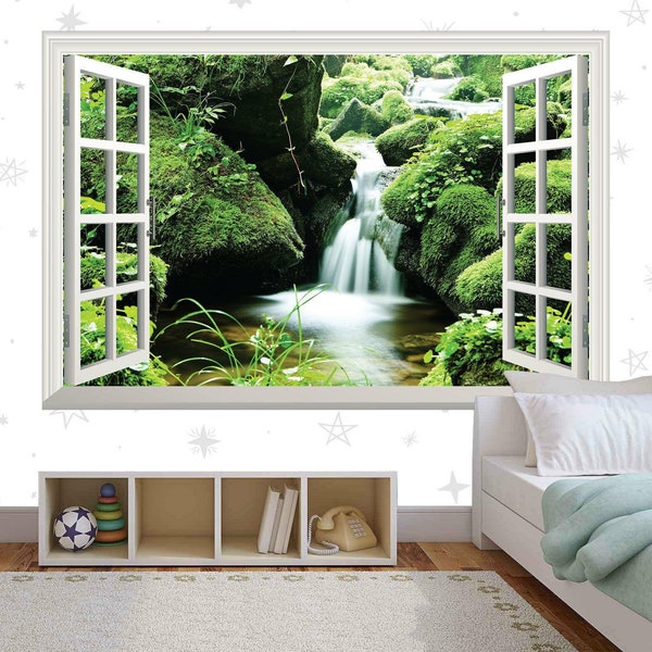 Forest Wall Decal - Etsy