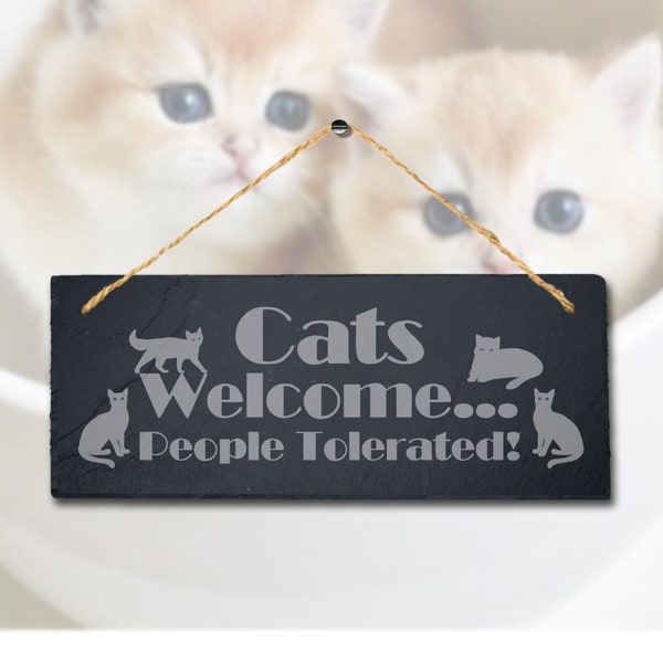 Slate Welcome Sign - Etsy