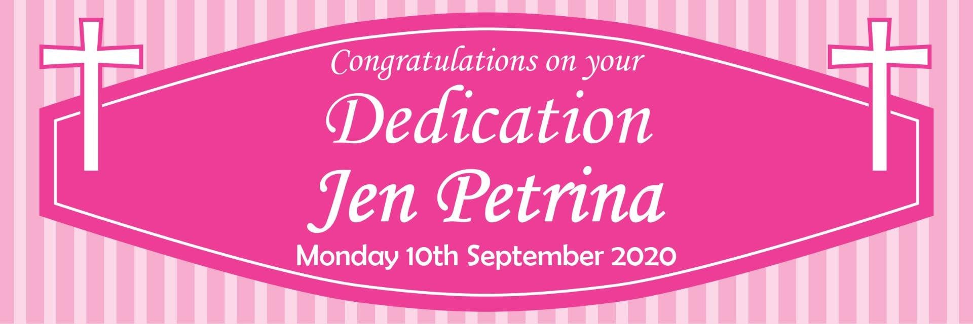 2 Personalised Dedication Congratulation Celebration Banners - Etsy UK