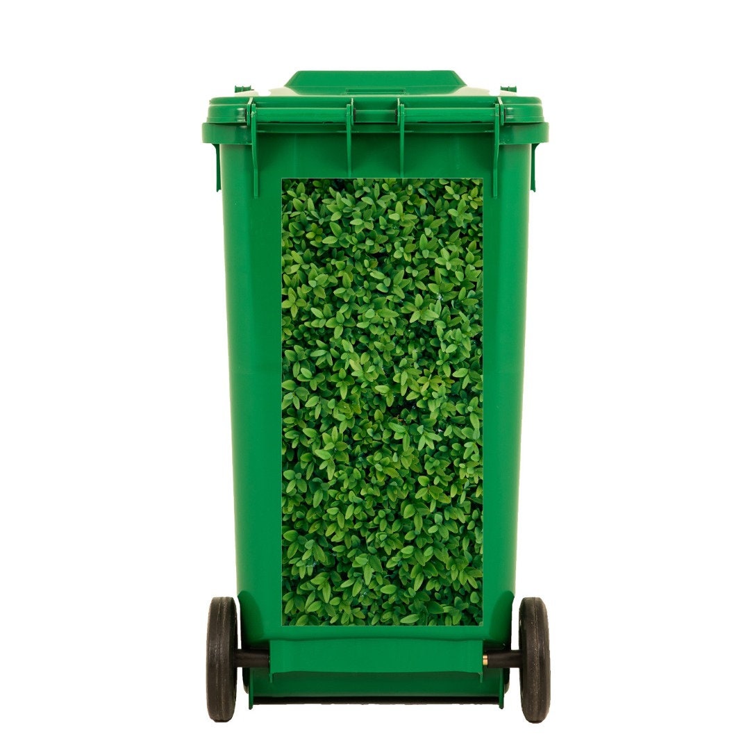 2x Sheets Leaves Wheelie Bin Sticker Dustbin Sticker Self - Etsy