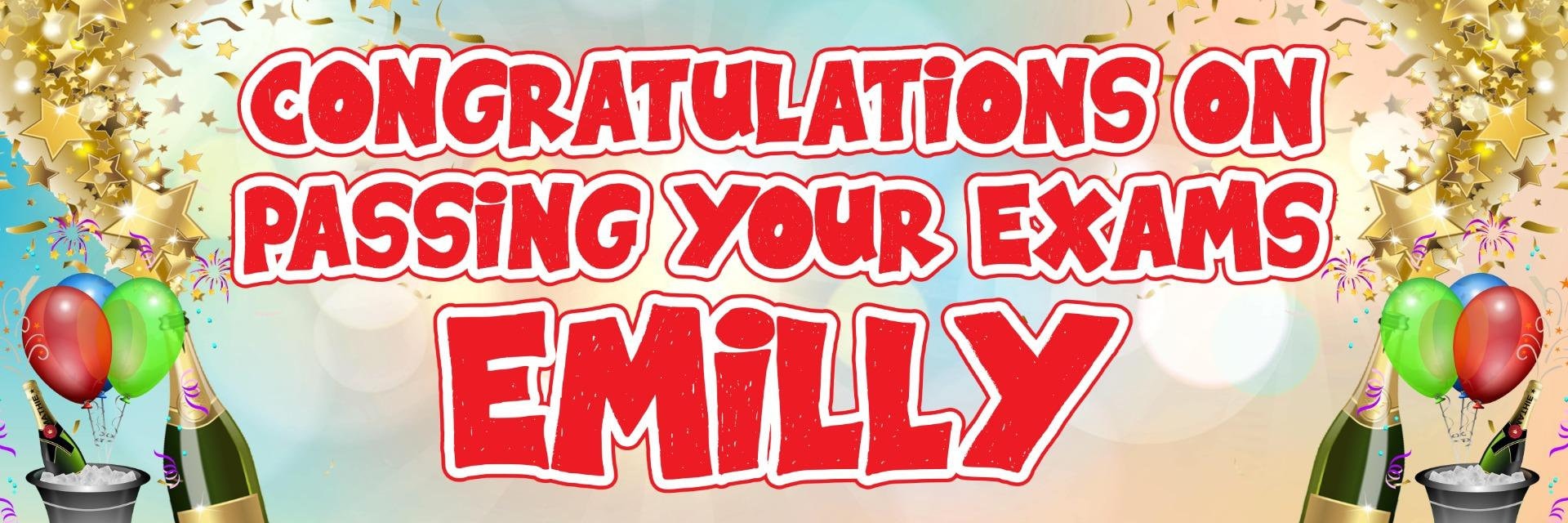 2 Personalised Congratulations Banners Customisable New Job - Etsy