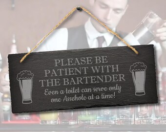 Bartender Sign | Etsy