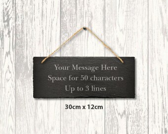 Hanging Slate | Etsy