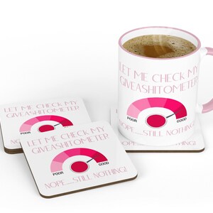 Let Me Check My Giveashitometer Funny Girl Ladies Novelty Office Mug ...