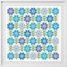 Blue Flower Cross Stitch Design Chart Pdf Download Pattern - Etsy