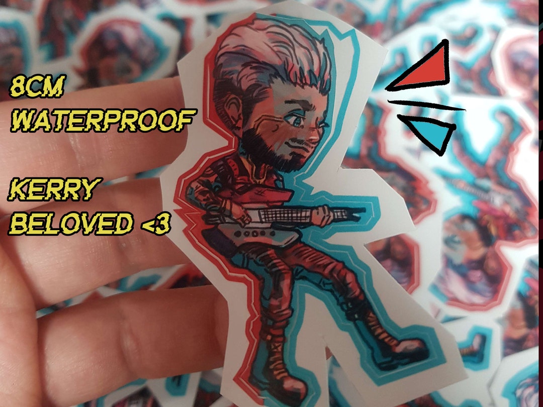 Kerry Eurodyne Cyberpunk CP20770 Inspired Sticker - Etsy