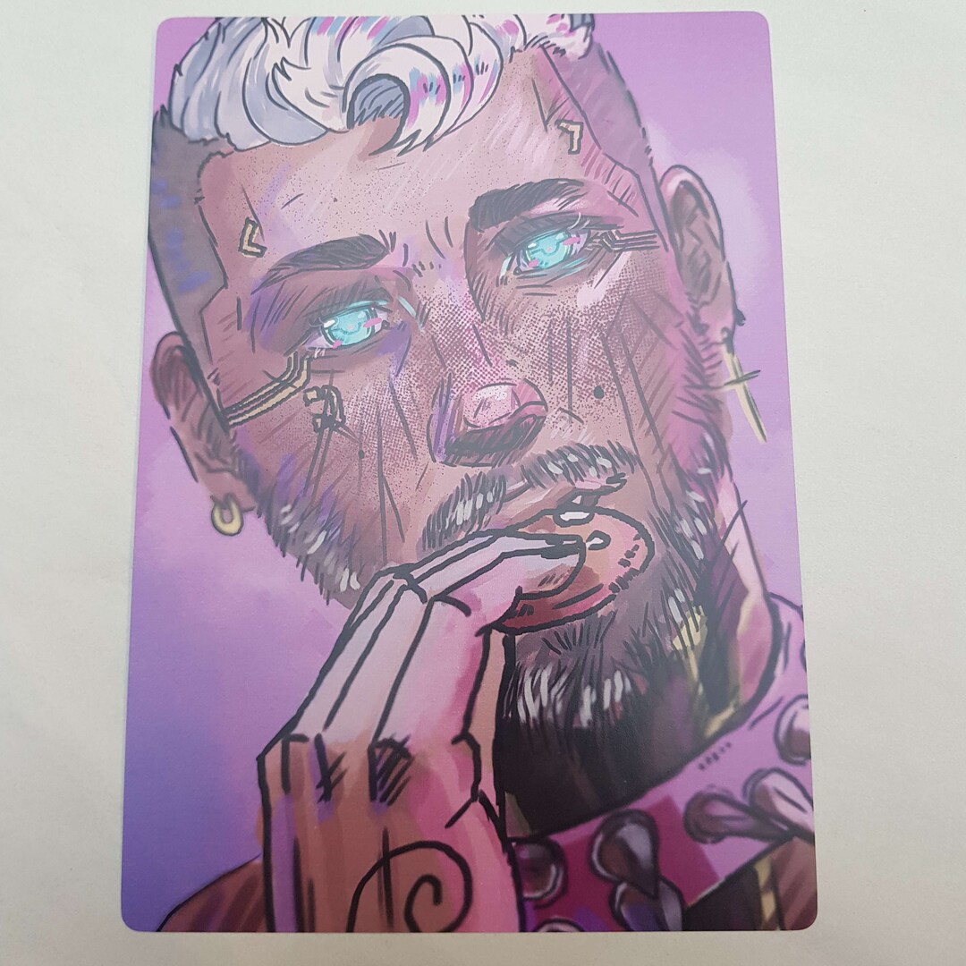 Pink Dream Kerry Eurodyne A5 Print Cyberpunk 2077 Poster Fanart 2023 ...