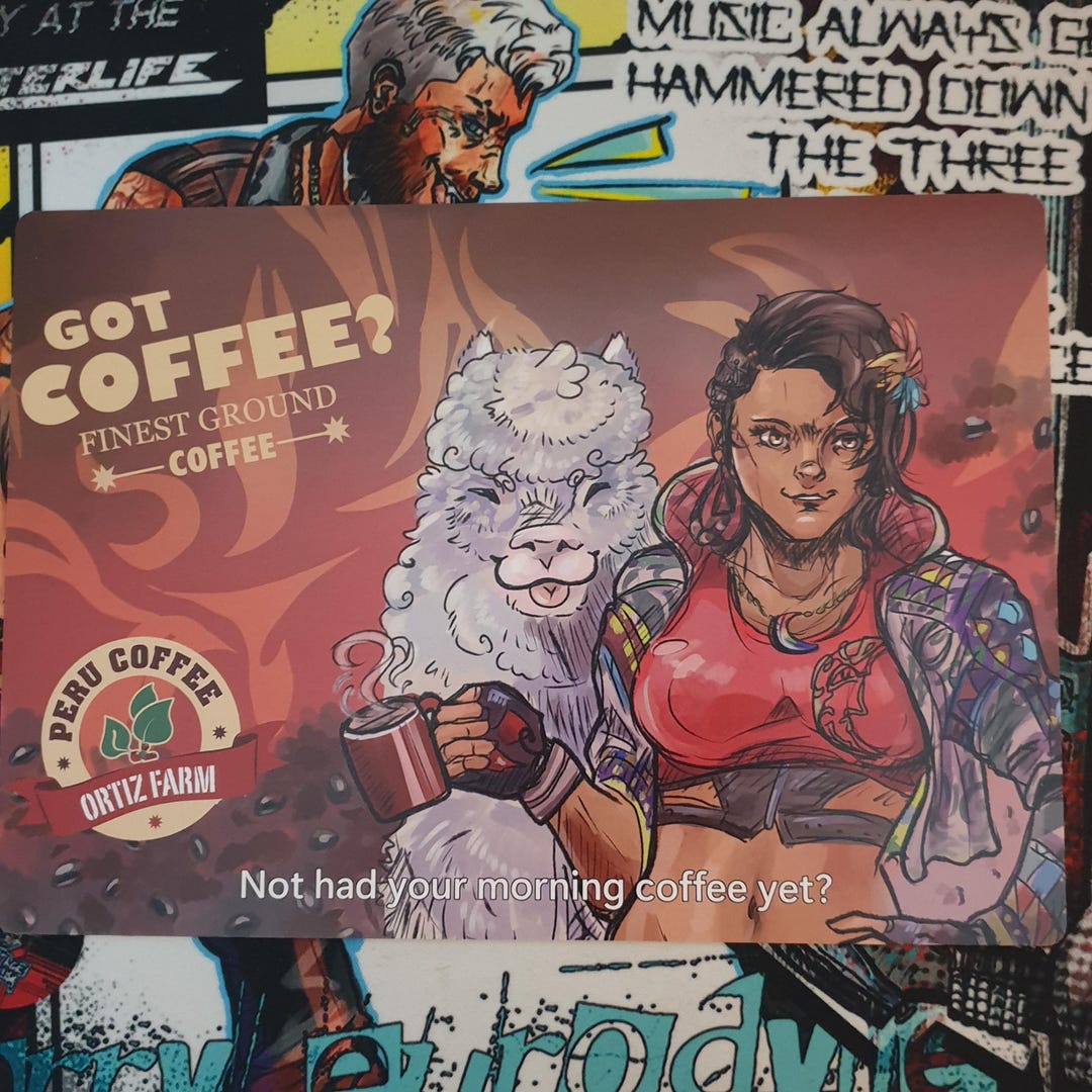 Tekken 8, Azucena Ortiz A5 Print, Coffee Queen Poster - Etsy