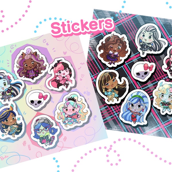 Monster High Sticker - Etsy