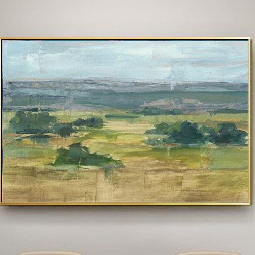 Modern Abstract Painting Landscape Scenery Painting Acrylic - Etsy