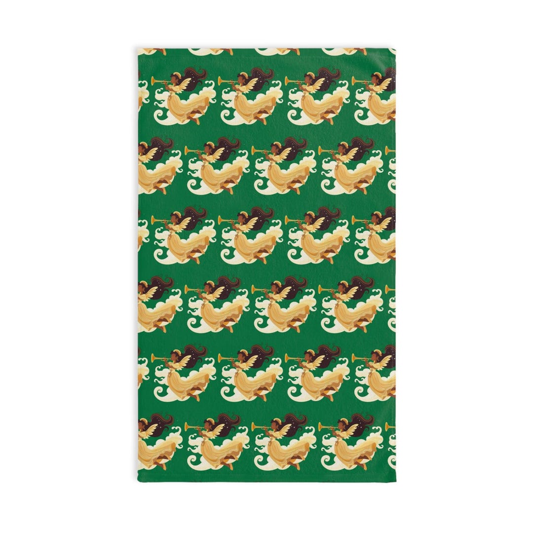 Festive Dragon Hand Towel: Holiday Kitchen & Bathroom Decor - Etsy