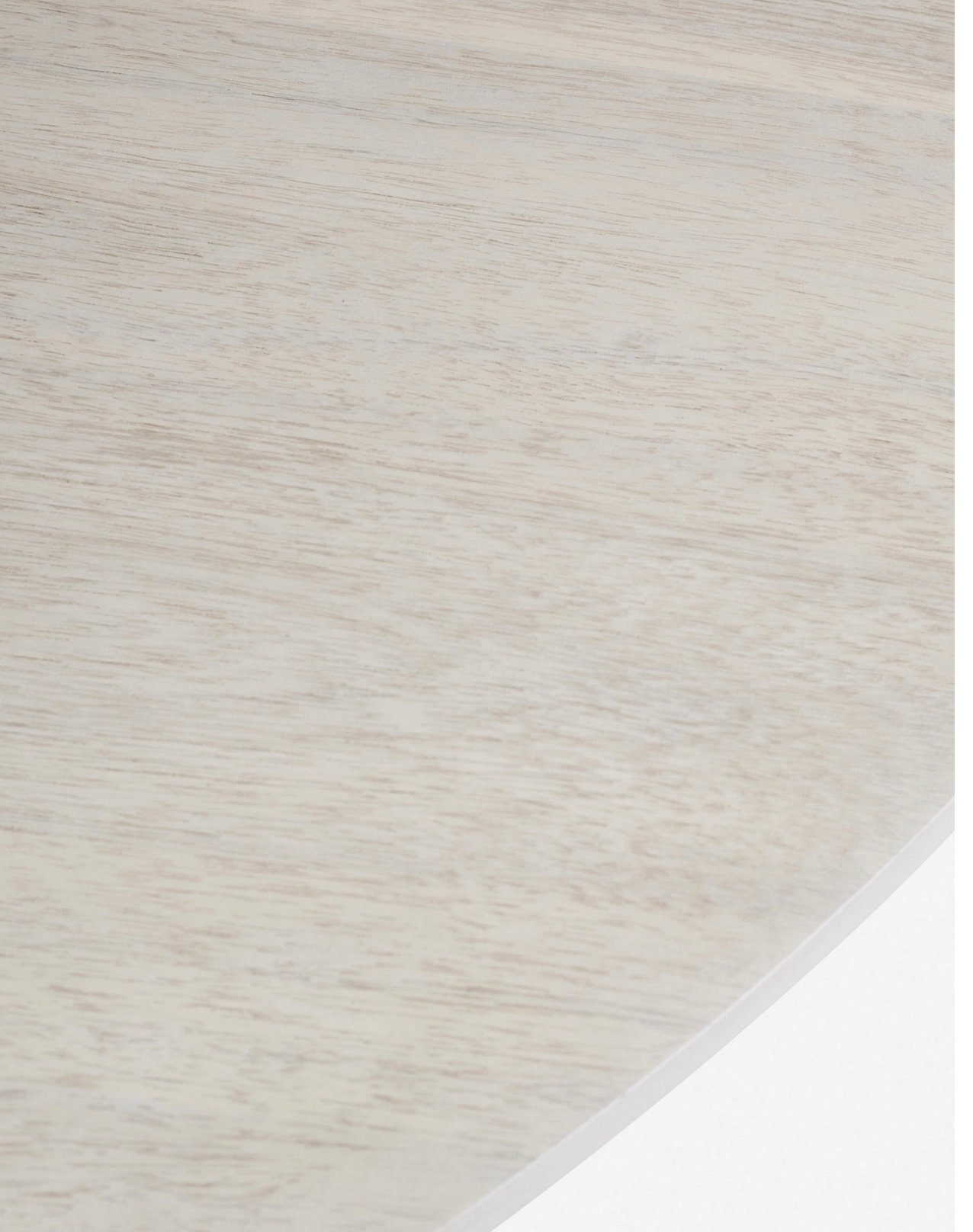 Graze White Cement Finish Round White Washed With Thin Dining Table - Etsy