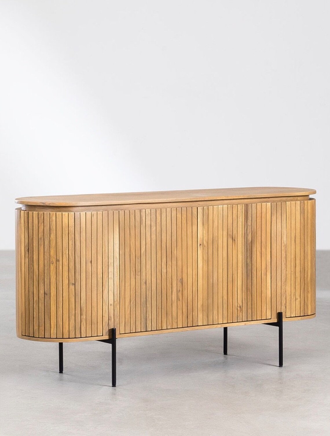 Acacia Wood Sideboard for Home and Restaurants Centrepiece for Hall ...