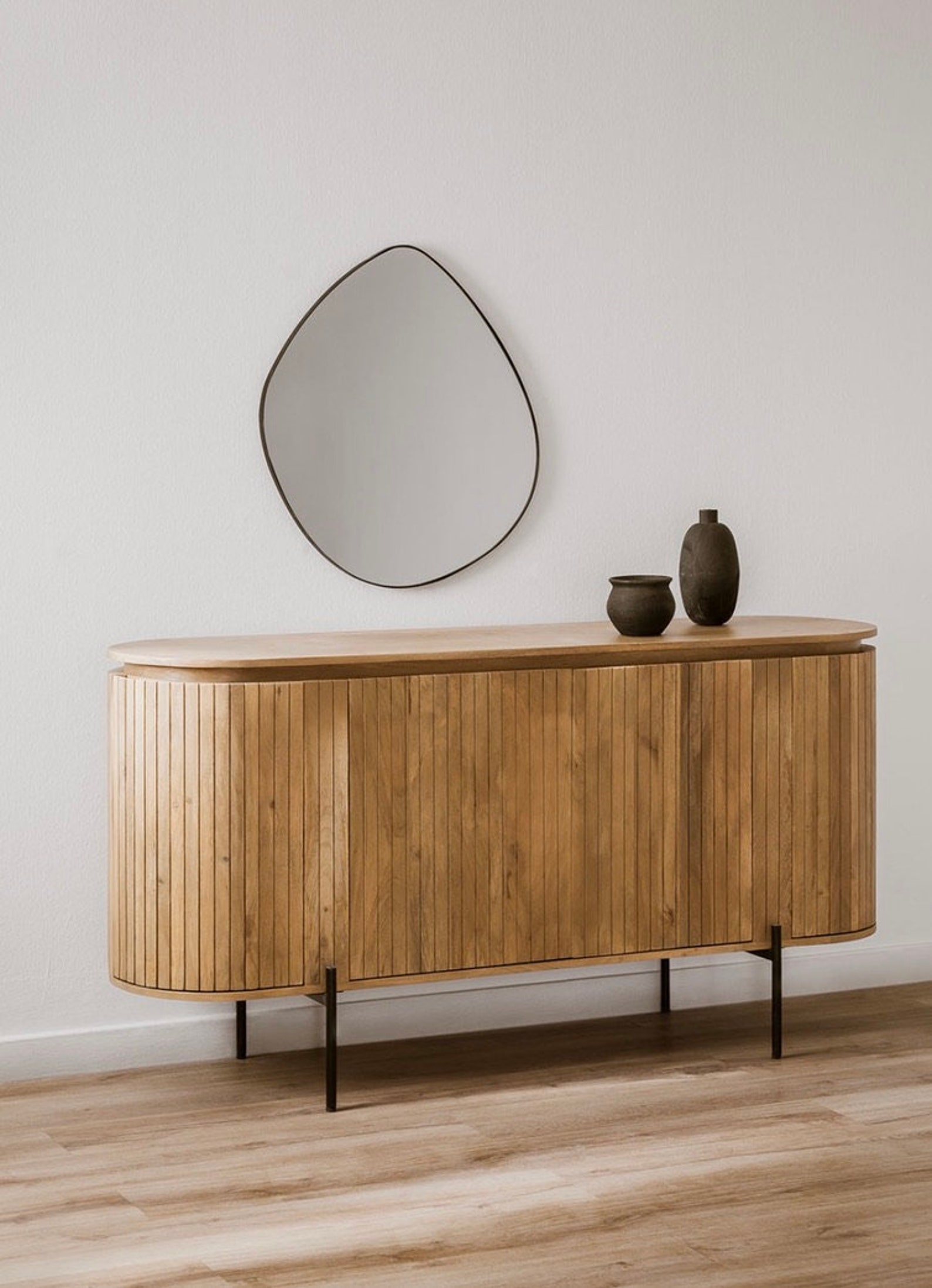 Acacia Wood Sideboard for Home and Restaurants Centrepiece for Hall ...