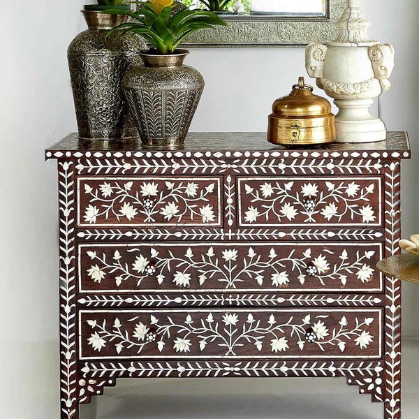 Bone Inlay Chest - Etsy