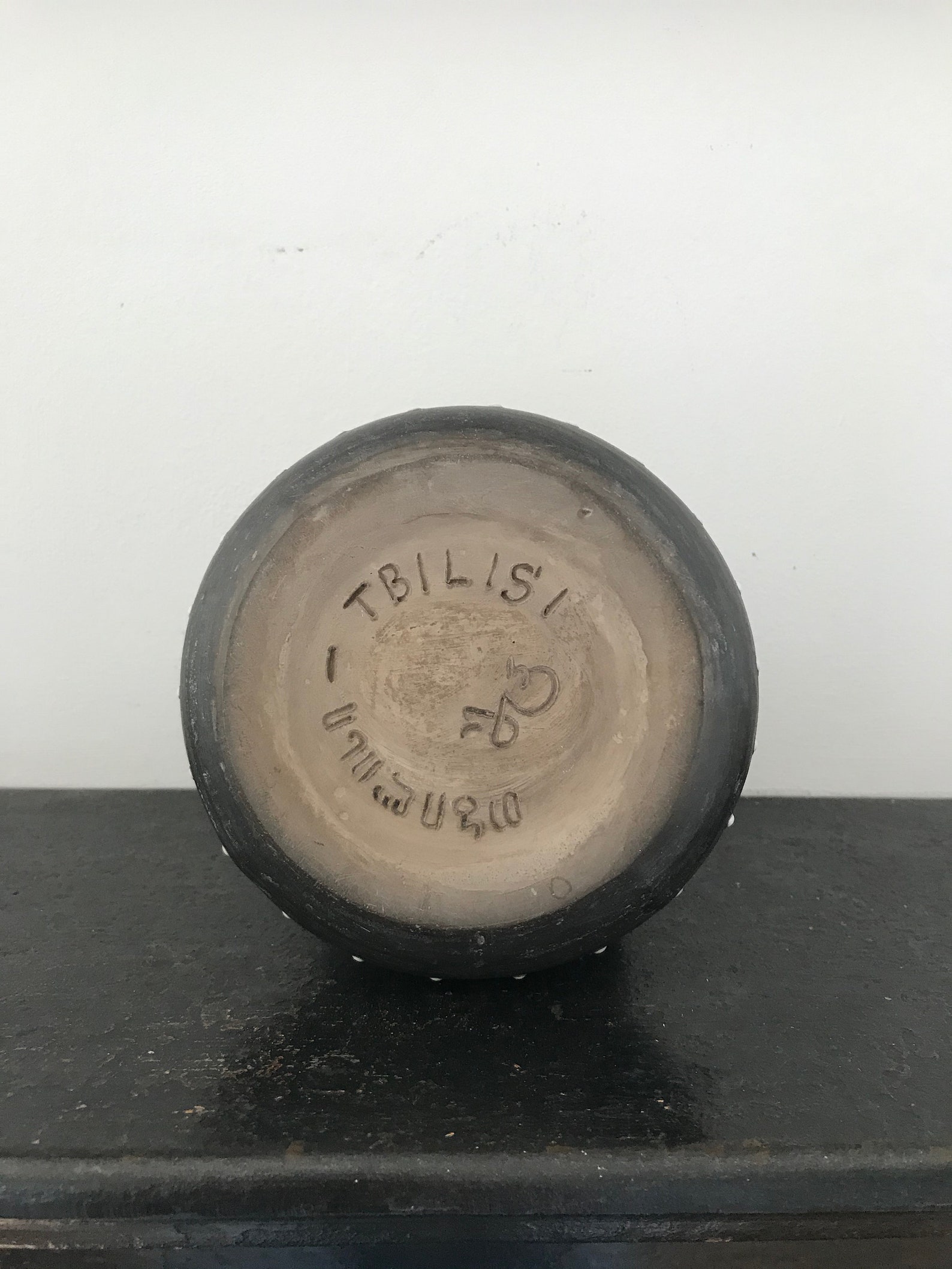 Georgia Pottery Tbilisi Posy Vase Hand Made Folk Art Vintage - Etsy