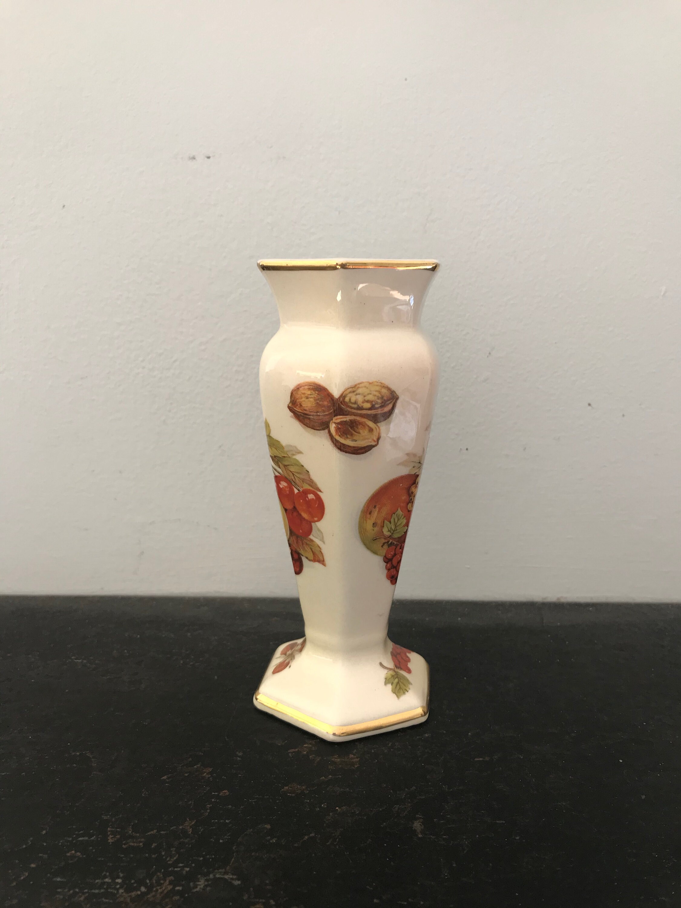 Royal Worcester Palissy Royale Collection Fruit Posy Vase - Etsy UK