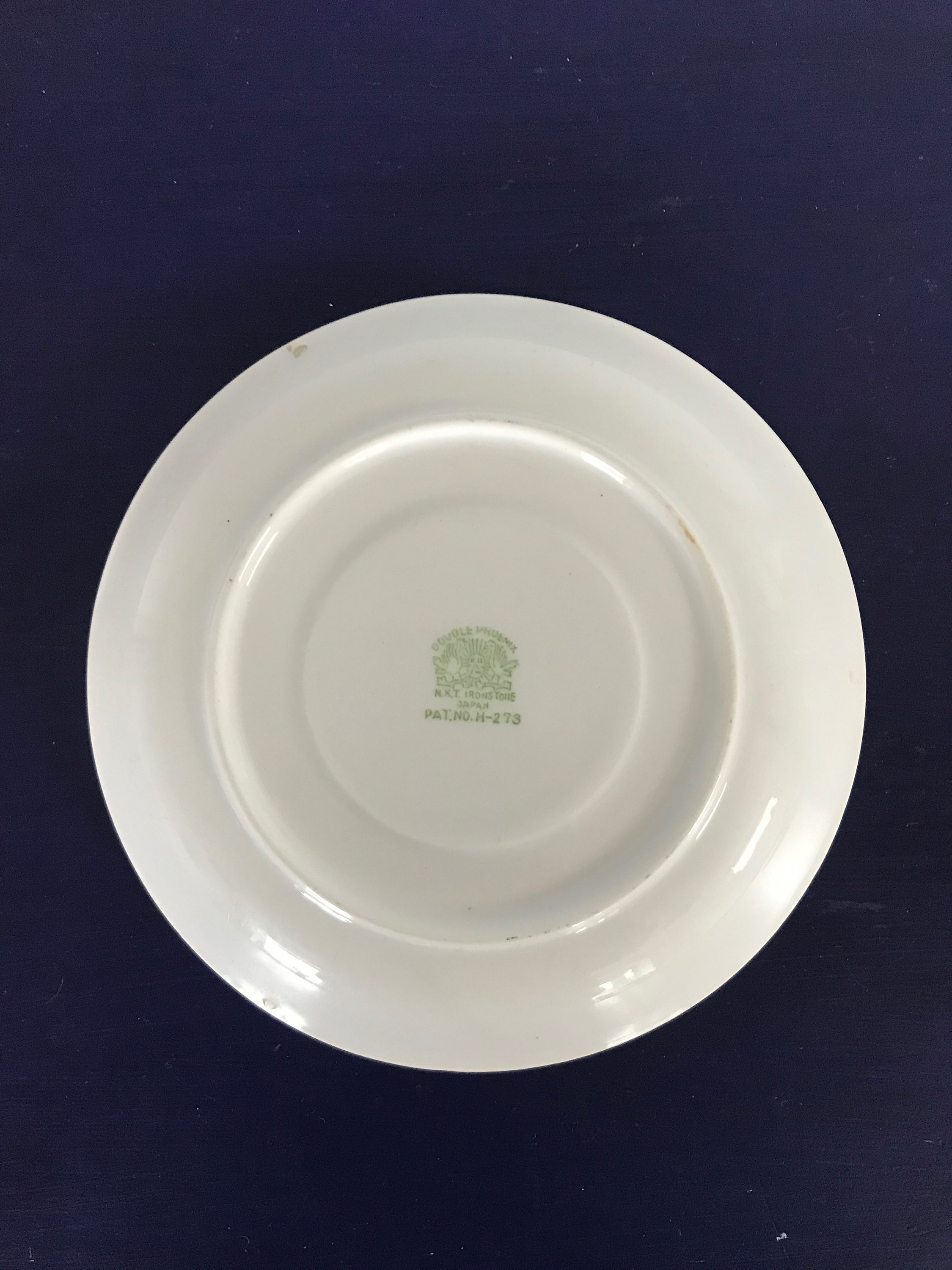 NKT Ironstone Nikko Double Phoenix Japan Dish Saucer Vintage - Etsy