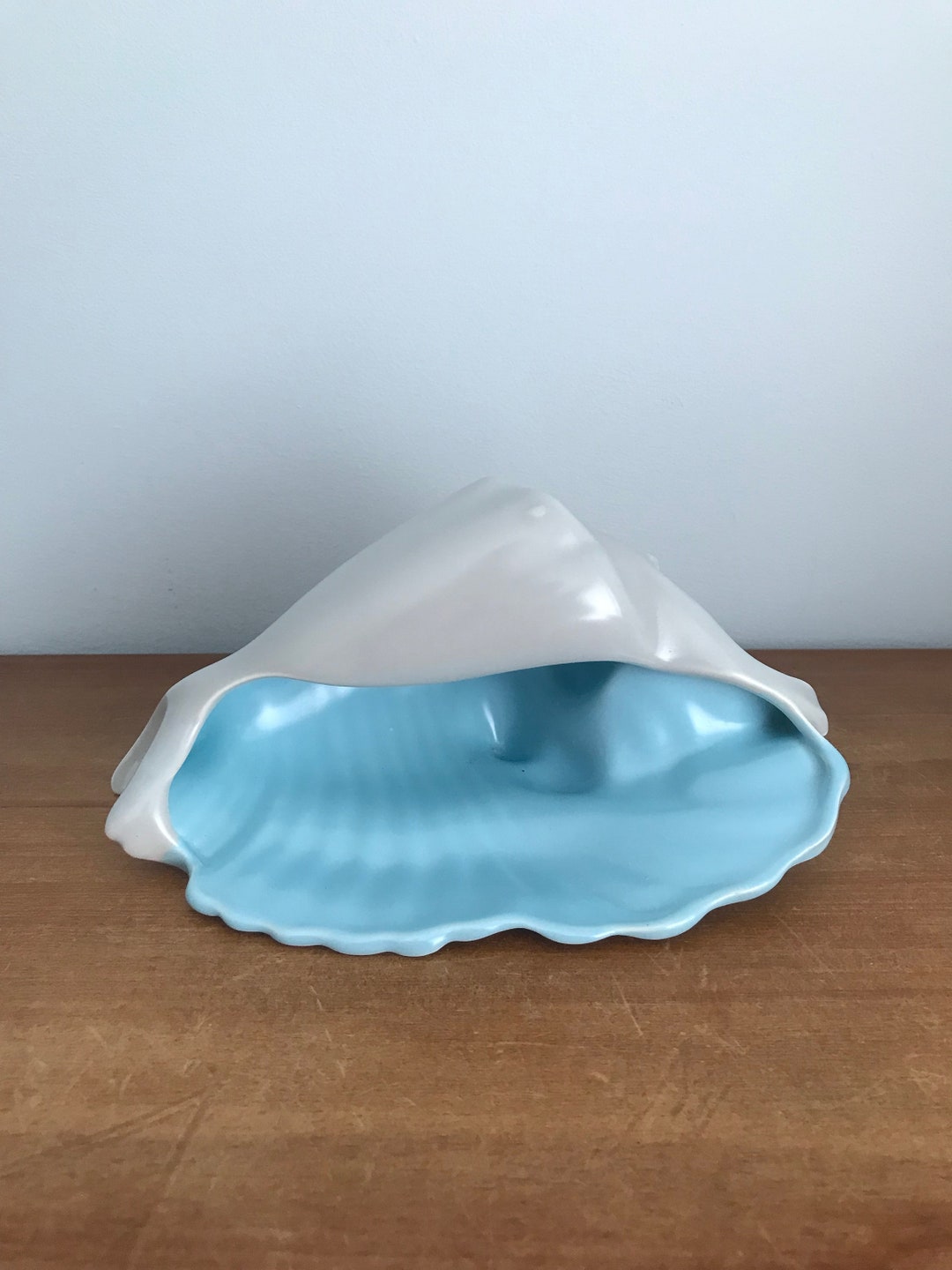 Poole Pottery Conch Shell Dish Vintage Bowl Twintone Mid Century - Etsy