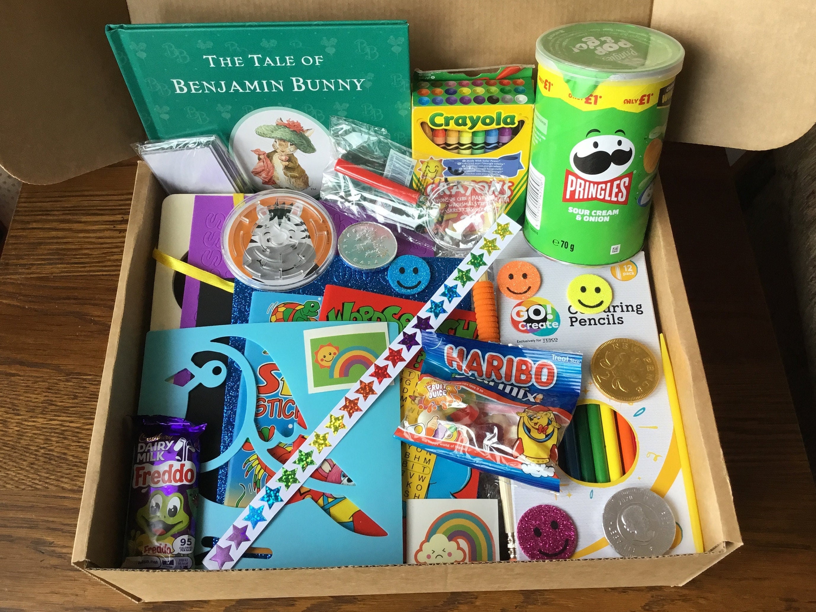 Childrens Personalised Gift Box, Childrens Gift Box, Kids Activity Box ...