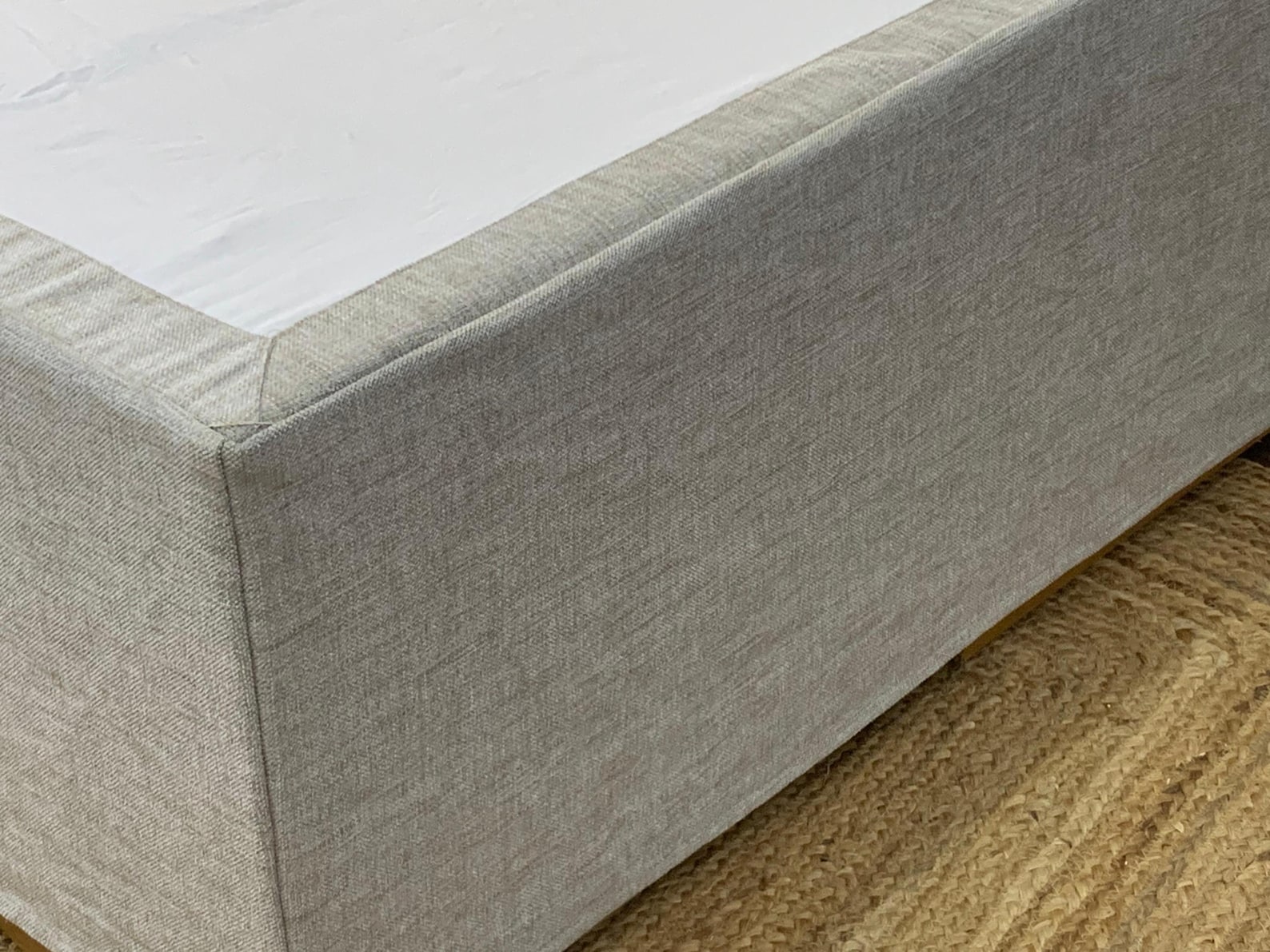 Finished Look Textured Bed Skirt Wrinkle-free - 8