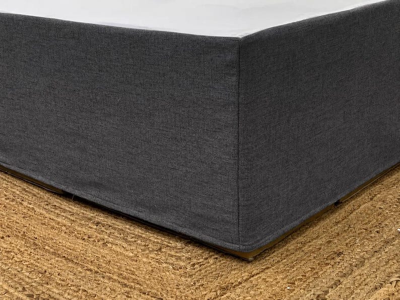 Textured Bed Skirt Wrinkle-free - 8