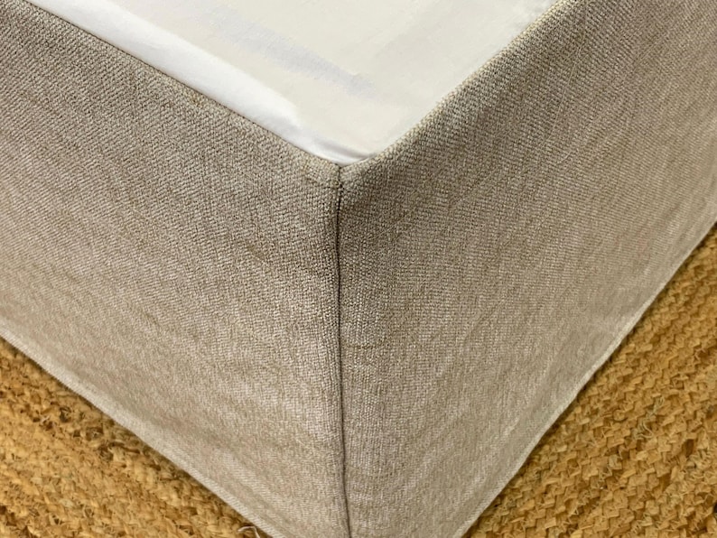 Textured Bed Skirt Wrinkle-free - 8