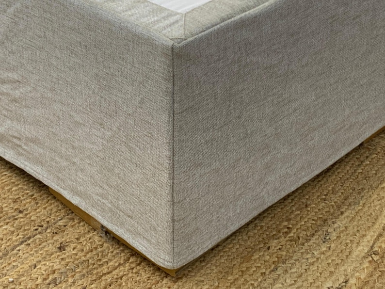 Finished Look Textured Bed Skirt Wrinkle-free - 8