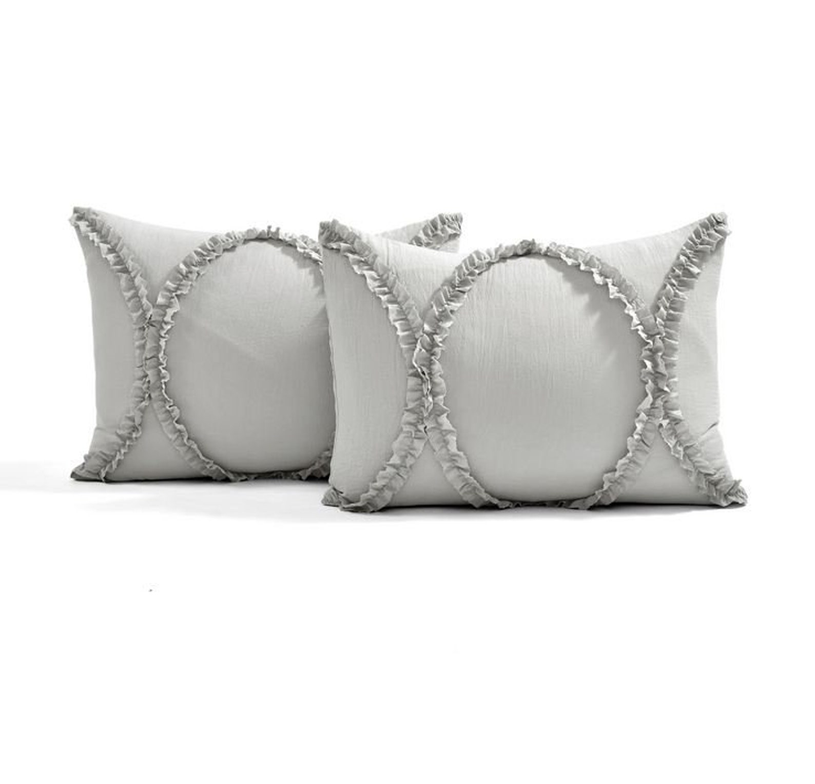 Textured Bedspread Set 100% Cotton 400TC Solid Color for - Etsy