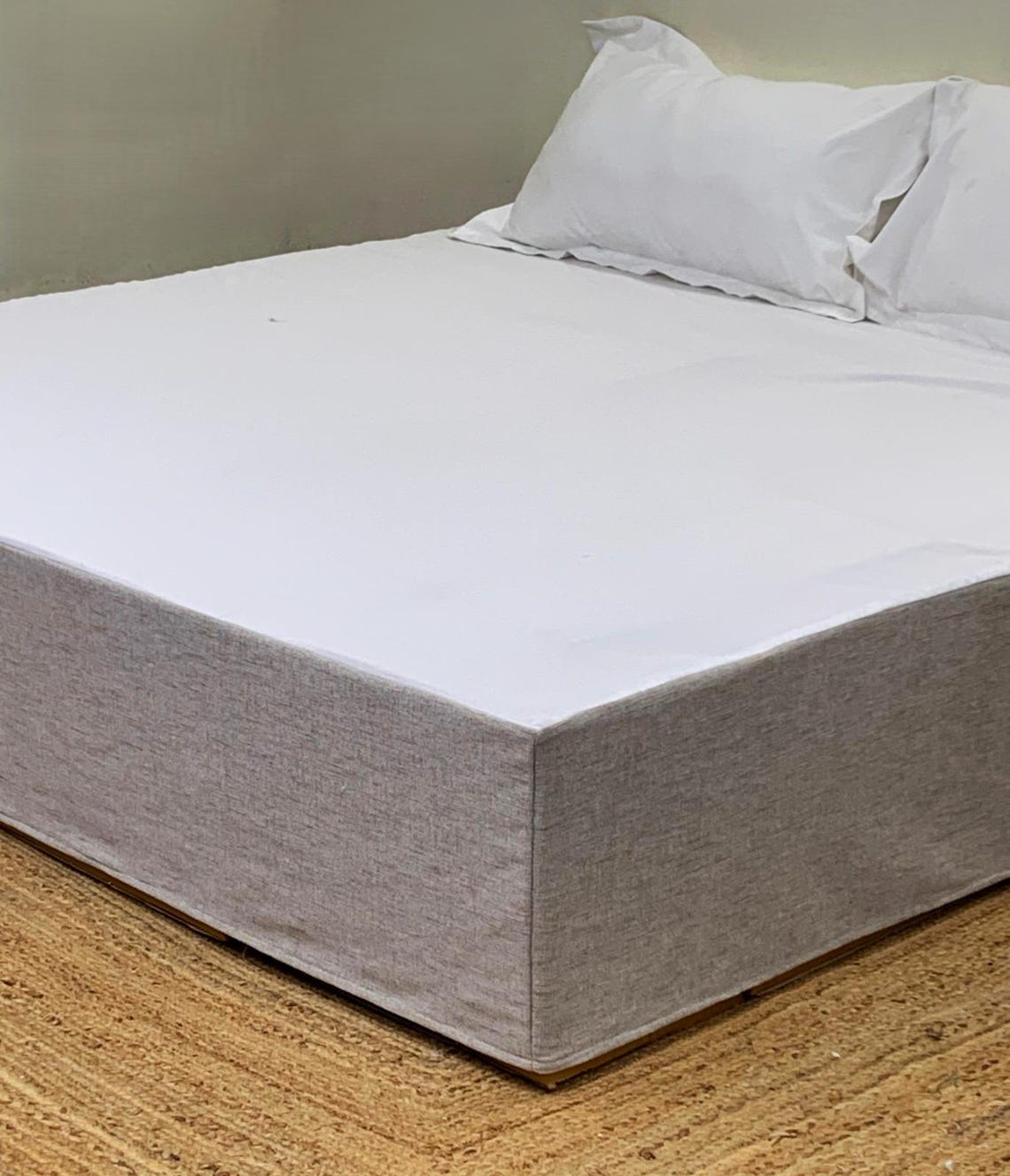 Textured Bed Skirt Wrinkle-free - 8