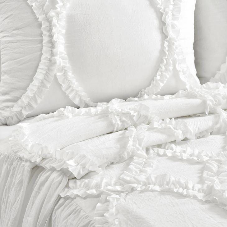 Textured Bedspread Set 100% Cotton 400TC Solid Color for - Etsy Canada