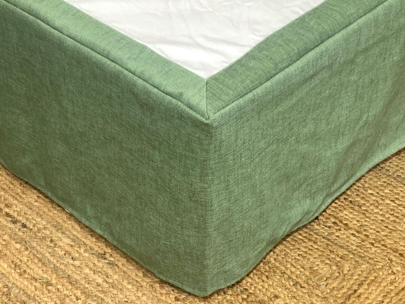 Textured Bed Skirt Wrinkle-free - 8