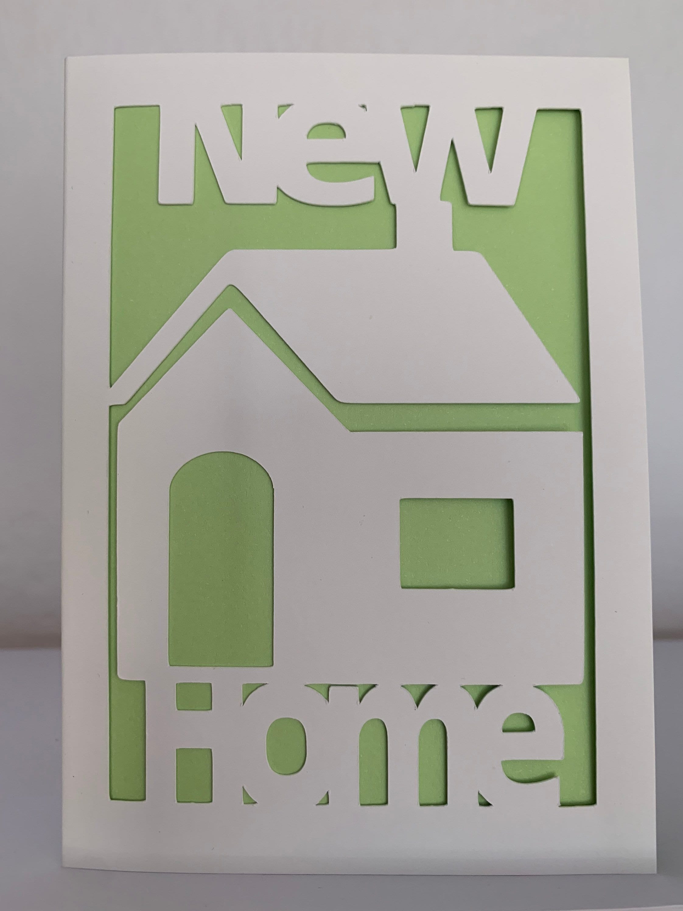 1 X New Home Card With a House Design - Etsy UK