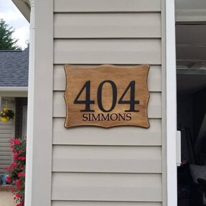 House Address Sign Svg Ai Laser Cut Files INSTANT - Etsy