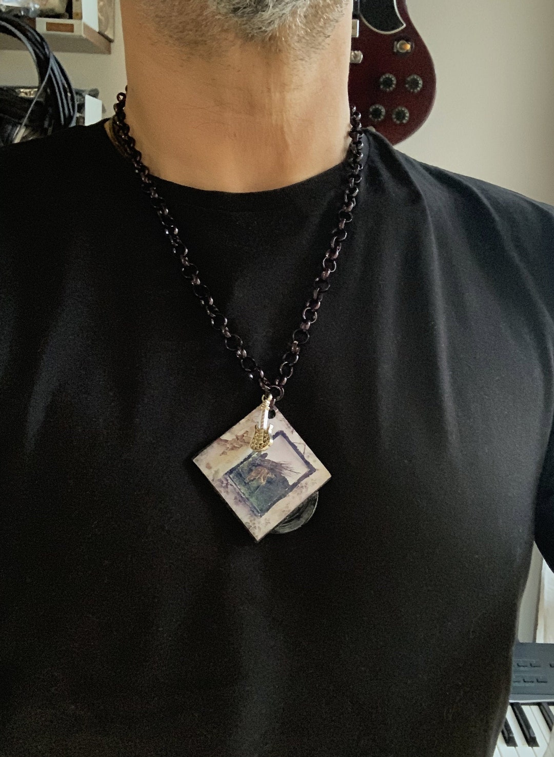 Led Zeppelin Handmade Necklace / Album Led Zeppelin IV - Etsy