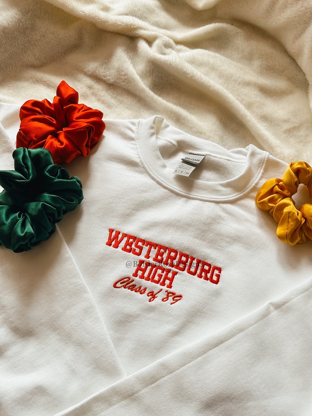 Westerburg High Heathers Unisex Embroidered Sweatshirt - Etsy UK