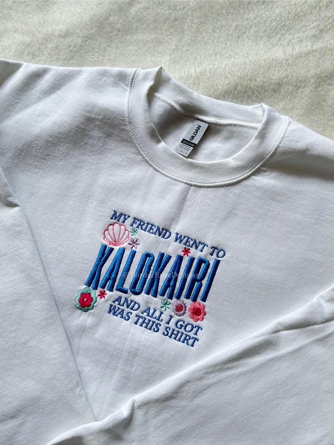 Kalokairi Souvenir Mamma Mia Embroidered Unisex Sweatshirt - Etsy