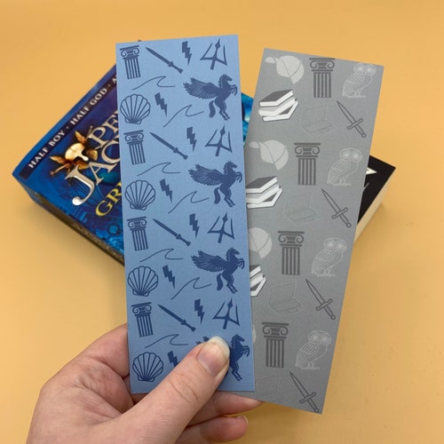Camp Half-blood Inspired Bookmark Percy Jackson Reading - Etsy