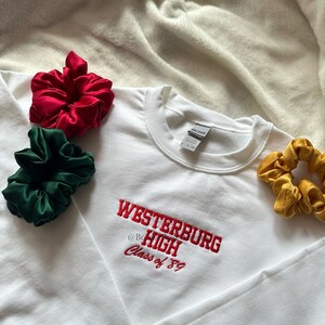 Westerburg High Heathers Unisex Embroidered Sweatshirt - Etsy UK