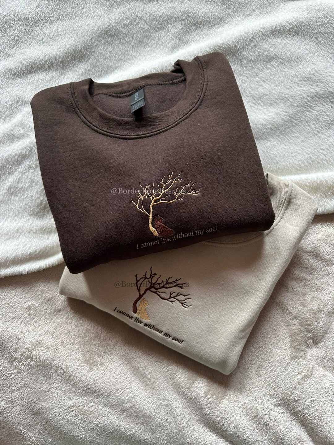 Wuthering Heights Emily Bronte "i Cannot Live Without My Soul" Unisex ...