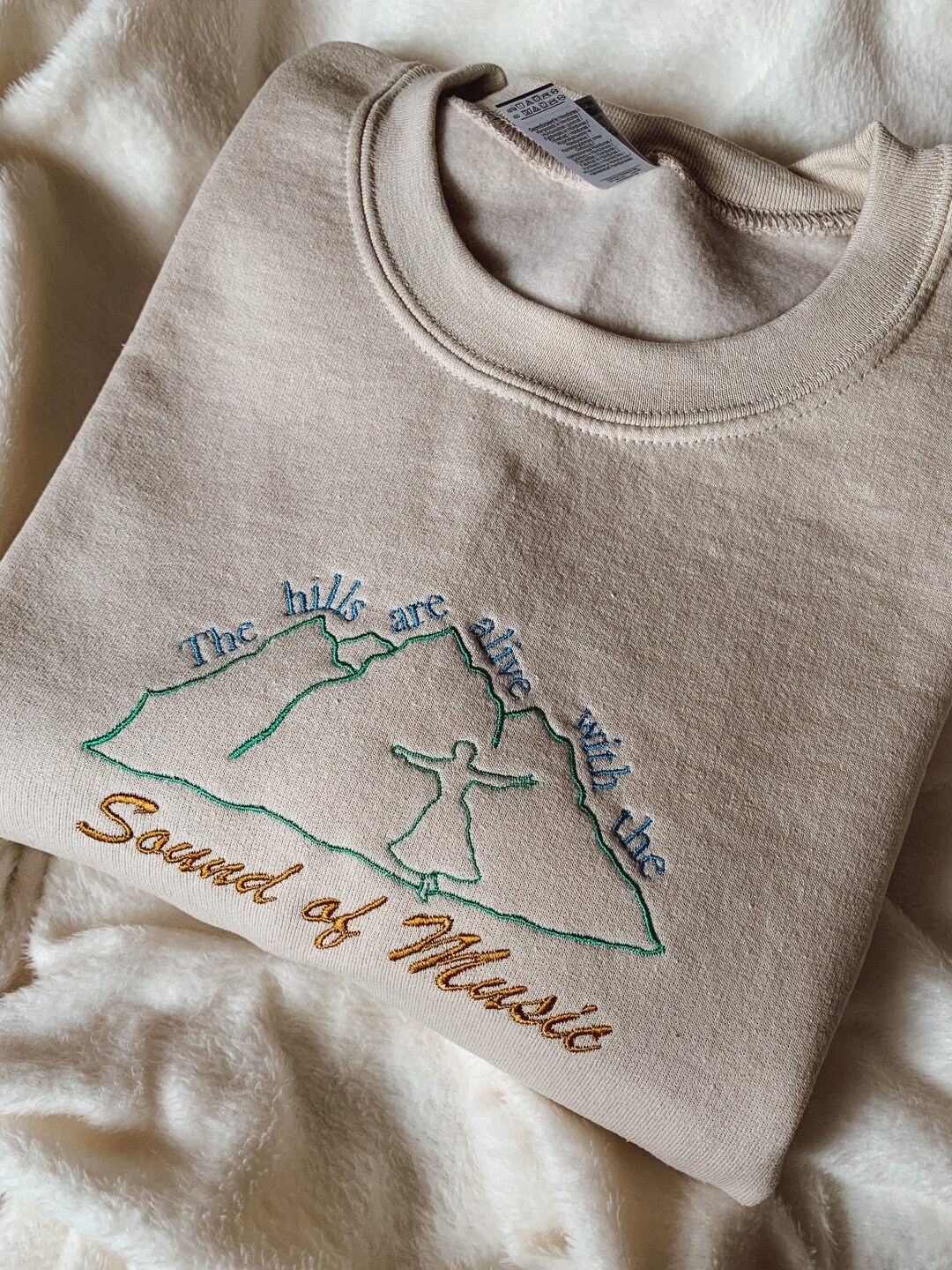 Sound of Music Unisex Embroidered Sweatshirt - Etsy