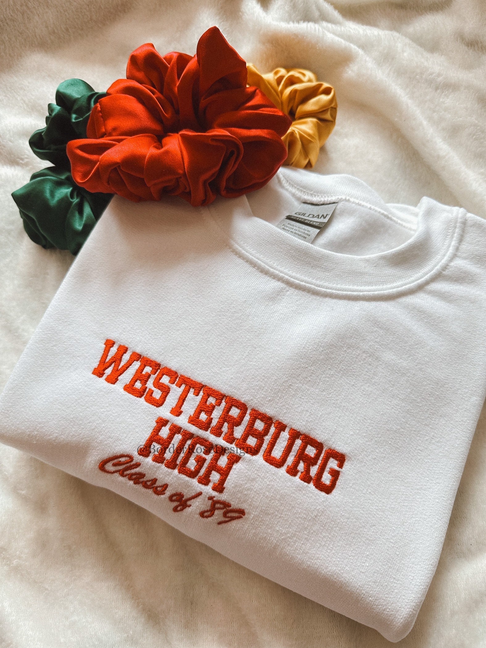 Westerburg High Heathers Unisex Embroidered Sweatshirt - Etsy UK