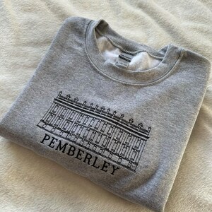 Pemberley Jane Austen Unisex Sweatshirt - Etsy UK