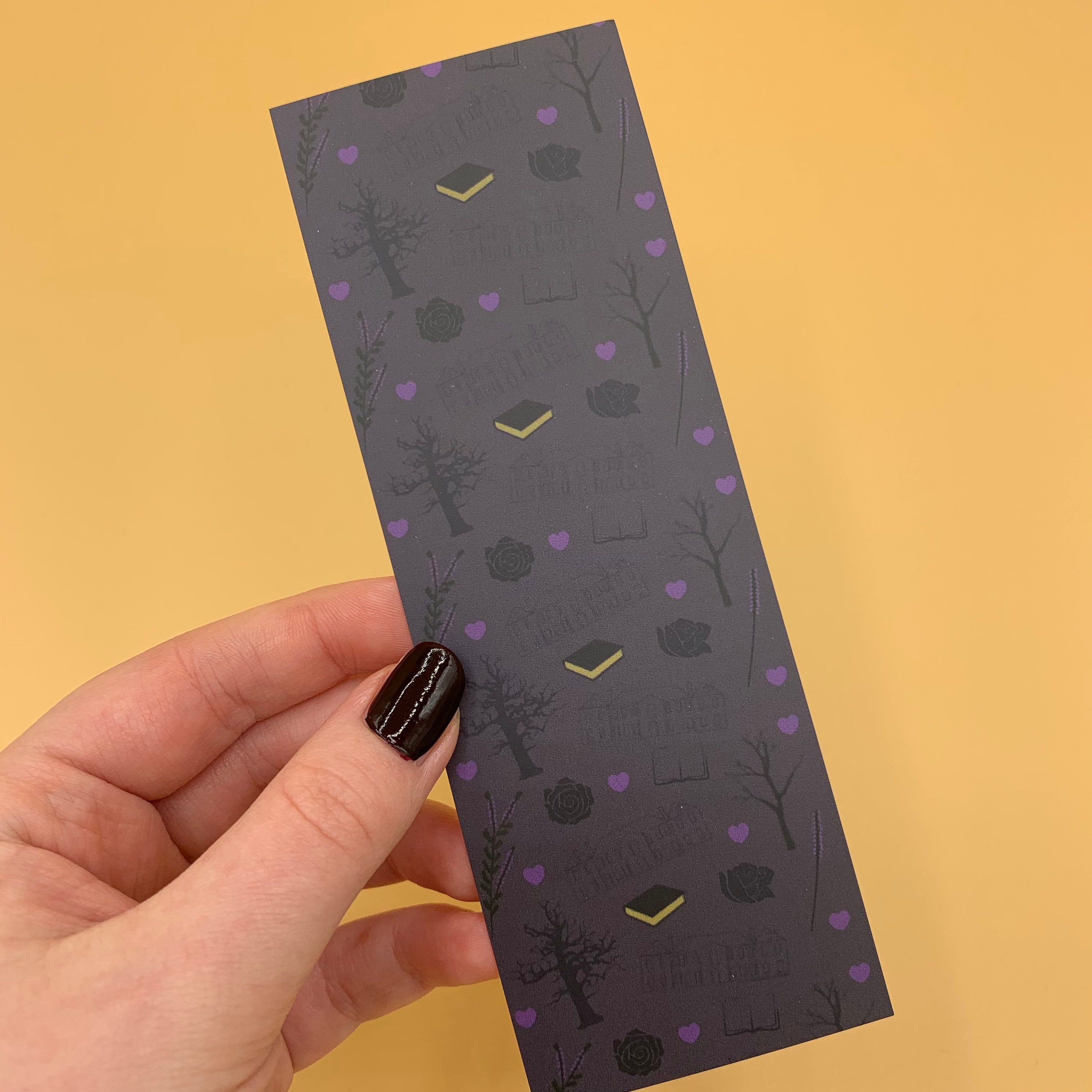 Wuthering Heights Emily Brontë Bookmark | Etsy UK