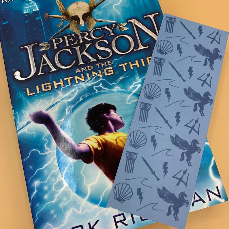 Percy Jackson Bookmark - Etsy UK