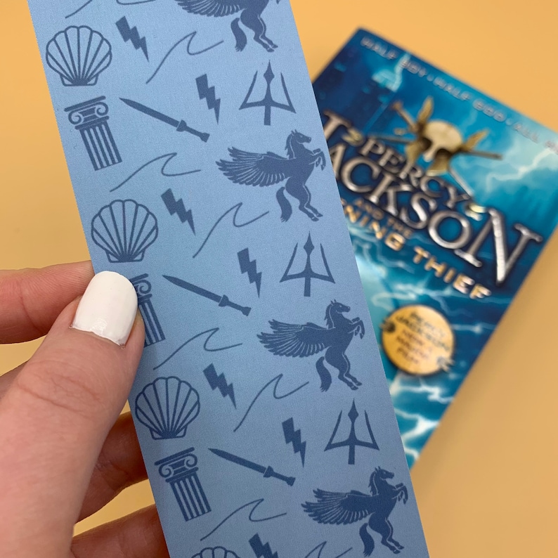 Percy Jackson Bookmark - Etsy UK