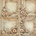 12x12" Vintage Lace Digital Paper Printable, Timeless Taupe, Lace ...