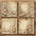 Vintage Lace Digital Paper: 12x12 Shabby Chic Florals (digital Download ...