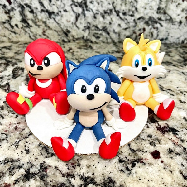 Knuckles Cake Topper - Etsy