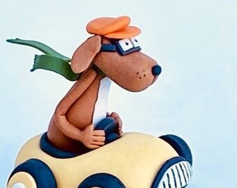 Go Dog Go Party Cake Topper - Etsy